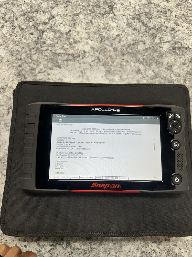Snap-On Eesc335 Diagnostic Scanner Tool | Tom's Pawn Central